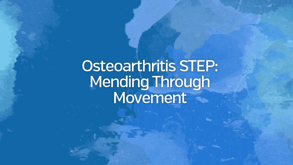 Osteoarthritis Signs and Symptoms Team Education Program (OA STEP)